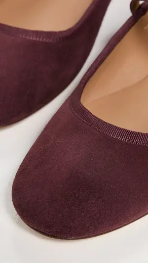 MANSUR GAVRIEL Dance Mary Jane Flats - Plum