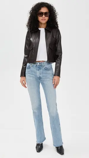 PISTOLA Bex Faux Leather Jacket