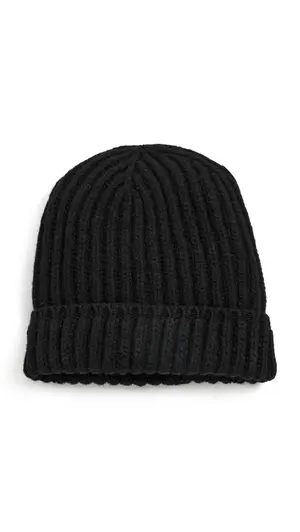 IVY ELLIS Cousteau Beanie - Black
