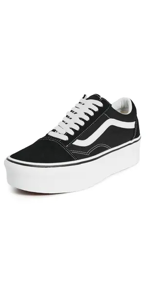 VANS Ua Old Skool Stackforms M Sneakers - Black/true White
