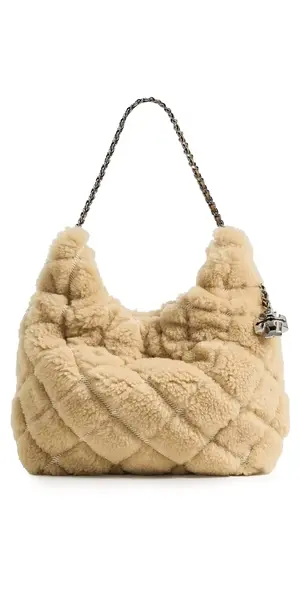 Shearling Purse