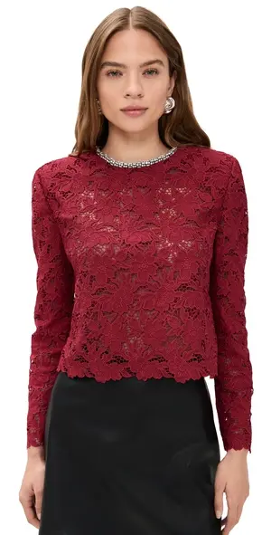 Self-portrait Long Sleeve Blouses