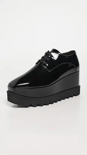 Stella McCartney Elyse Patent Alter Mat Sneakers