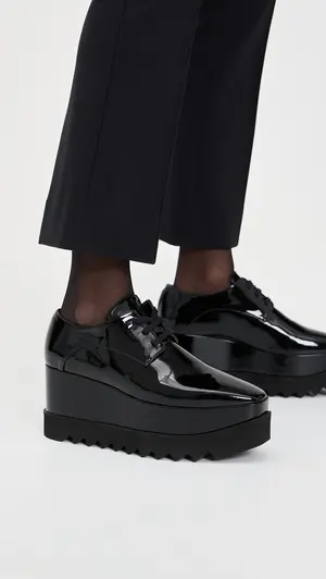 Stella McCartney Elyse Patent Alter Mat Sneakers