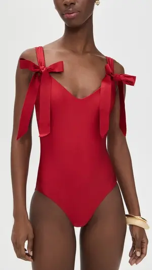 Zimmermann Patience Bow Tie One-piece