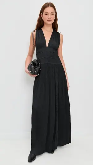 Ulla Johnson Tasneem Deep V Gown