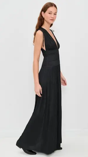 Ulla Johnson Tasneem Deep V Gown