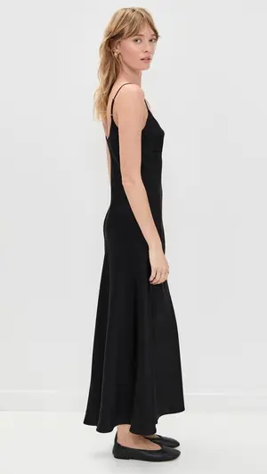 Theory Curve Slim Slip Dress