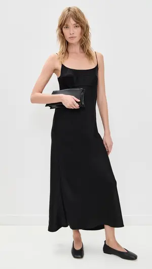 Theory Curve Slim Slip Dress