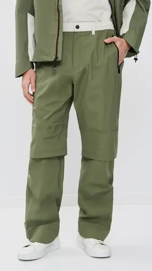 MALBON Foraging Fairways Flint Rain Pants