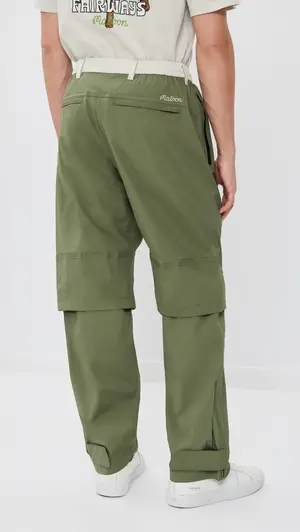 MALBON Foraging Fairways Flint Rain Pants