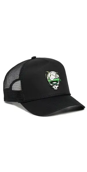 MALBON X Grateful Dead Trucker Hat - Black