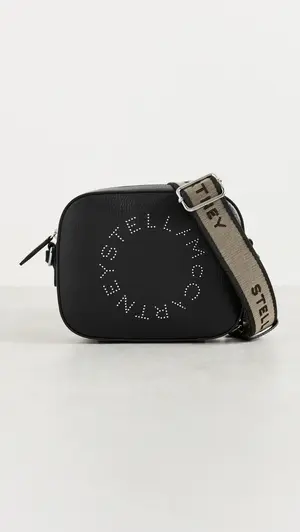 Stella McCartney Faux Leather Logo Camera Bag
