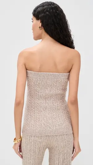 4TH & RECKLESS Cara Strapless Knit Top