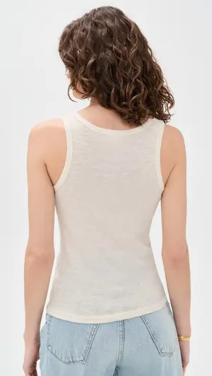 Z Supply Classic Slub Scoop Tank - Cloud