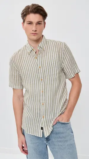 Faherty Brand Laguna Linen Shirt