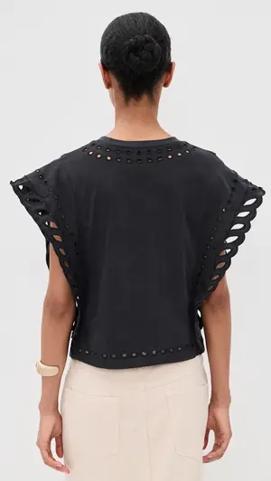Isabel Marant Oydle Eyelet Top