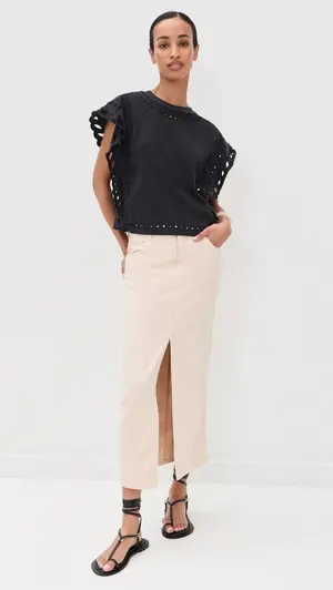 Isabel Marant Oydle Eyelet Top