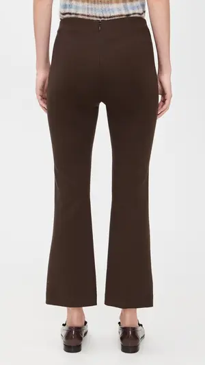 Rag & Bone Irina Kick Flare Pants - Coffee