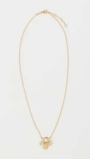 Madewell Demi Cluster Charm Necklace