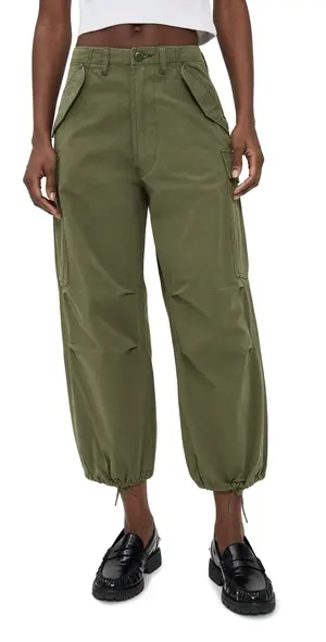 Denimist Cropped Cargo Pants