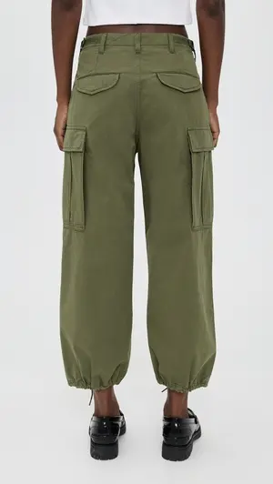 Denimist Cropped Cargo Pants