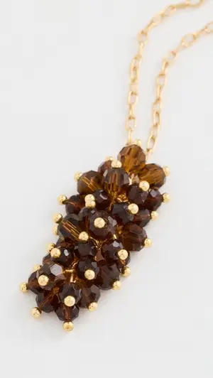 Madewell Beaded Cluster Necklace Set