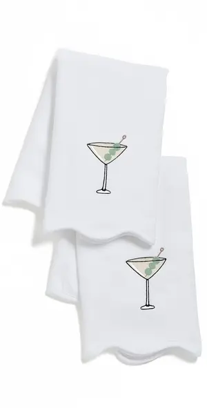 WEEZIE Hand Towel 2-pack - Martini