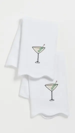 WEEZIE Hand Towel 2-pack - Martini