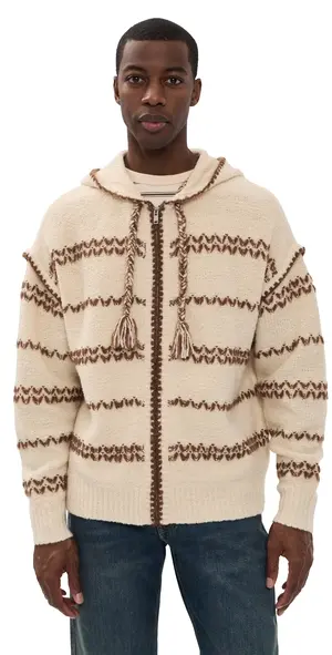 Isabel Marant Rolian Zip-up Hooded Sweater