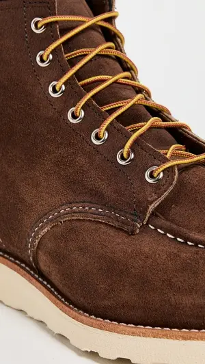 Red Wing Classic Moc Muleskinner Leather Boots - Chocolate Muleskinner