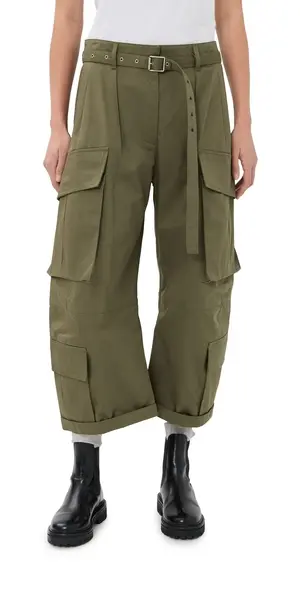 Twill Cargo Pants