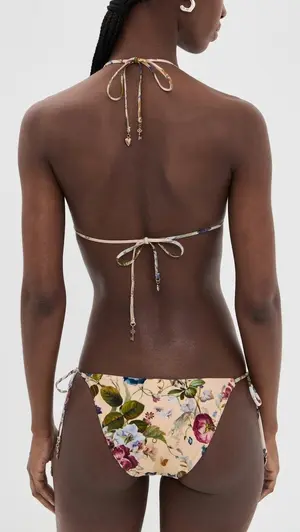 Zimmermann Patience Spliced Triangle Bikini Set