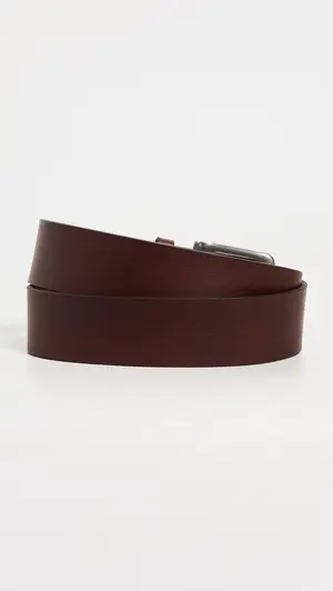 Shinola Essential Leather Belt - Darkbrown
