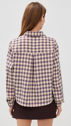 Lioness Plaid Button-down Shirt
