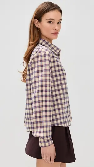 Lioness Plaid Button-down Shirt