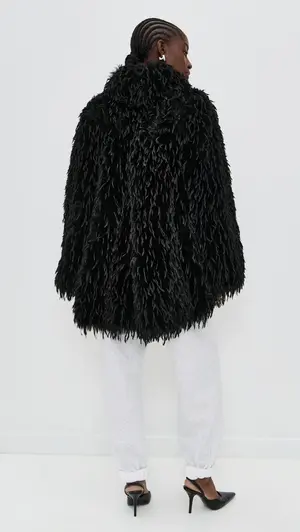 CULTNAKED Faux Fur Coat