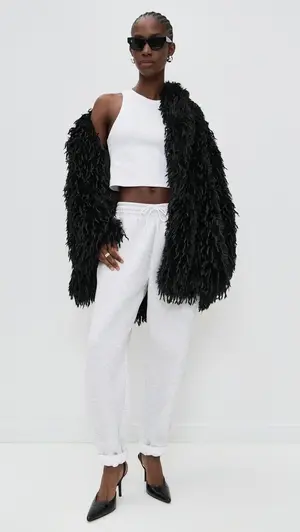 CULTNAKED Faux Fur Coat