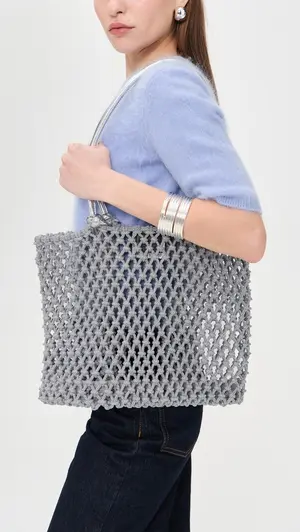 Clare V. Sandy Knit Tote