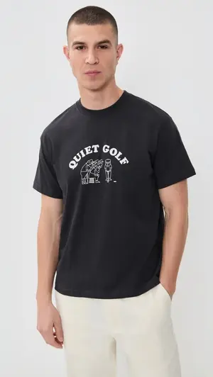 QUIET GOLF Crew T-shirt