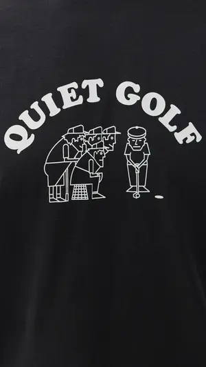 QUIET GOLF Crew T-shirt
