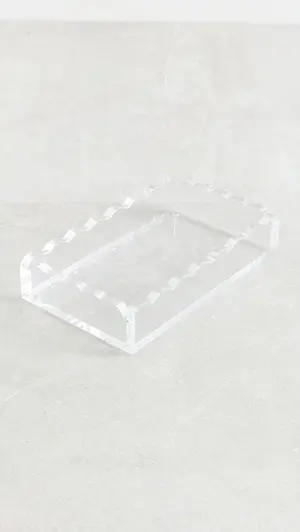 TIZO DESIGN Lucite Guest Towel Holder