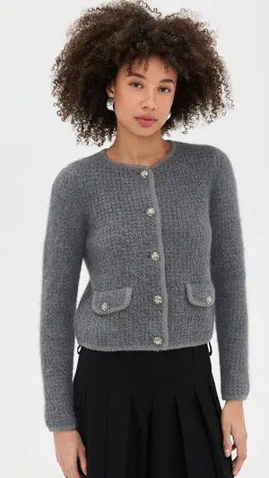 Ba&sh Harry Cardigan - Anthracite