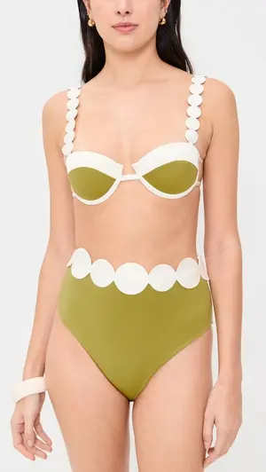 ANCORA Solara High-waisted Bikini Bottom