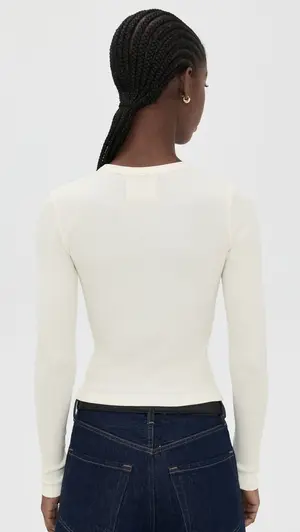 Citizens Of Humanity Pilar Waffle Crewneck - Pashmina