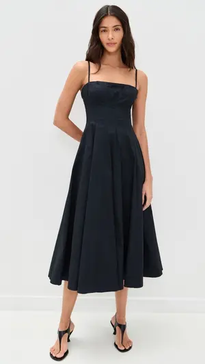 Staud Wylie Midi Dress