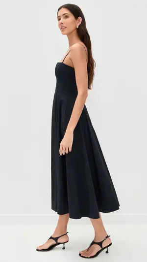 Staud Wylie Midi Dress