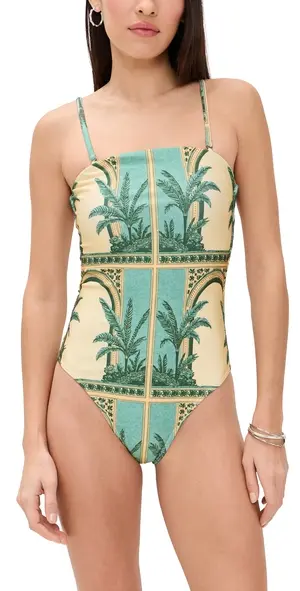 DIARRABLU Nyra One-piece Swimsuit - Viva Olive