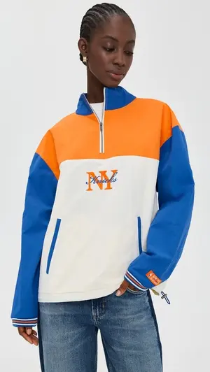 NEW YORK OR NOWHERE Ny Knicks Rafters Windbreaker