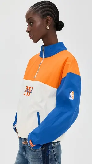 NEW YORK OR NOWHERE Ny Knicks Rafters Windbreaker